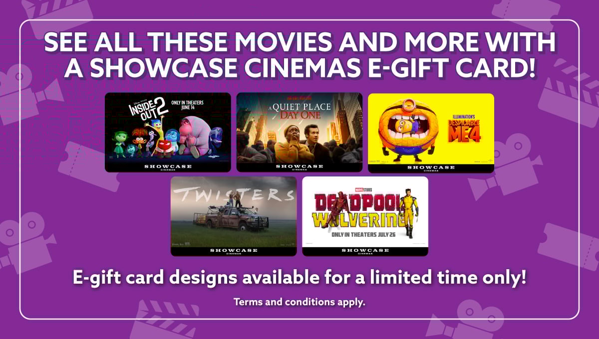 Gift Cards for Movies @ Showcase Cinemas - Showcase Cinemas - US