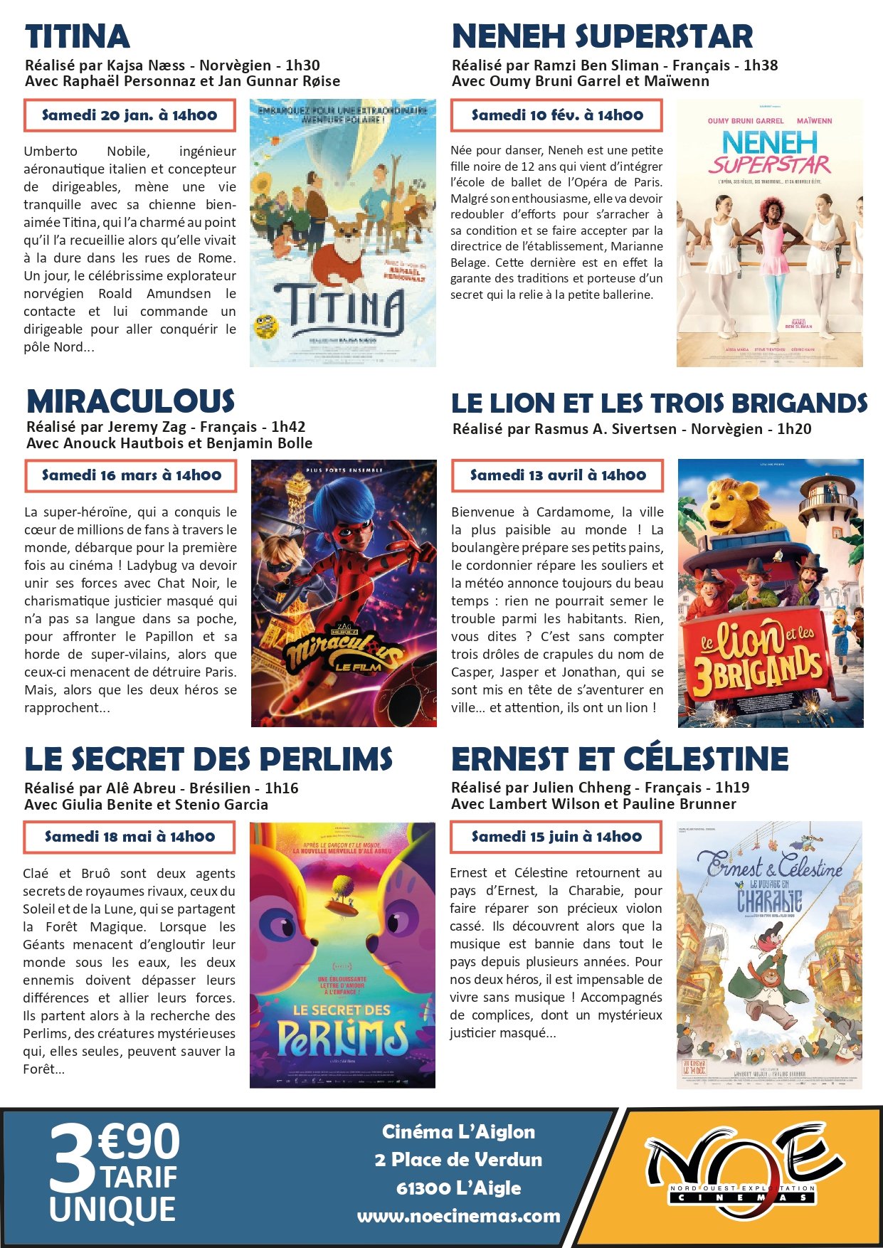 Ciné Pitchoun - L'Aiglon - L'Aigle