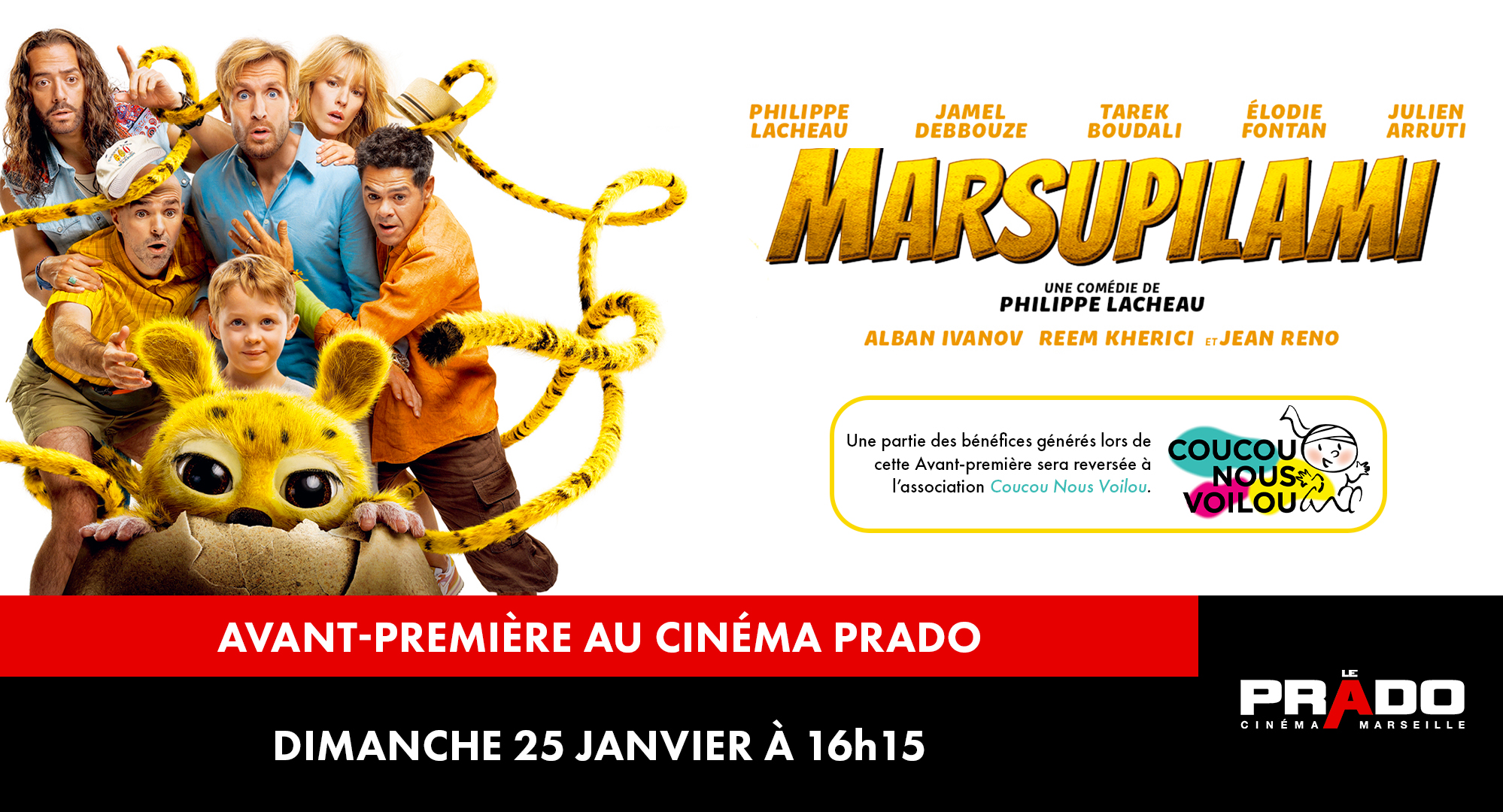 Avant-première du film "Marsupilami", dimanche 25 janvier à 16h15 au ...