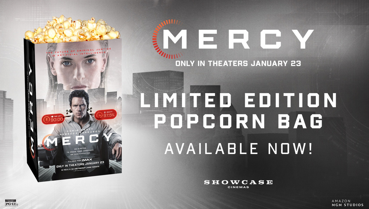 Mercy Limited Edition Popcorn Bag at Showcase Cinemas — Showcase ...