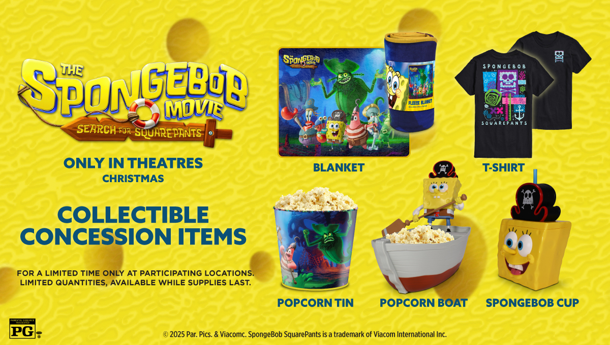 SpongeBob Movie: Search for SquarePants at Showcase Cinemas — Showcase ...
