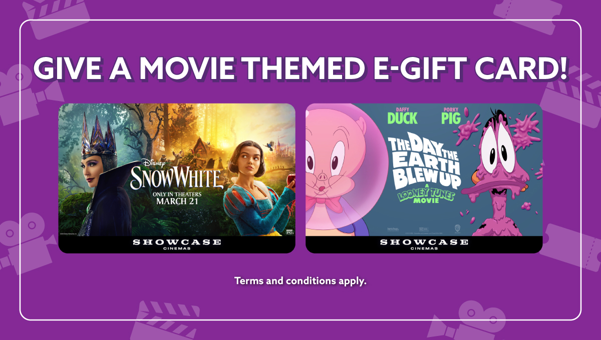 Gift Cards for Movies at Showcase Cinemas - Showcase Cinemas - US