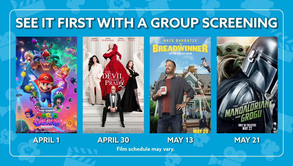 Group screenings at Showcase Cinemas — Showcase Cinemas - US
