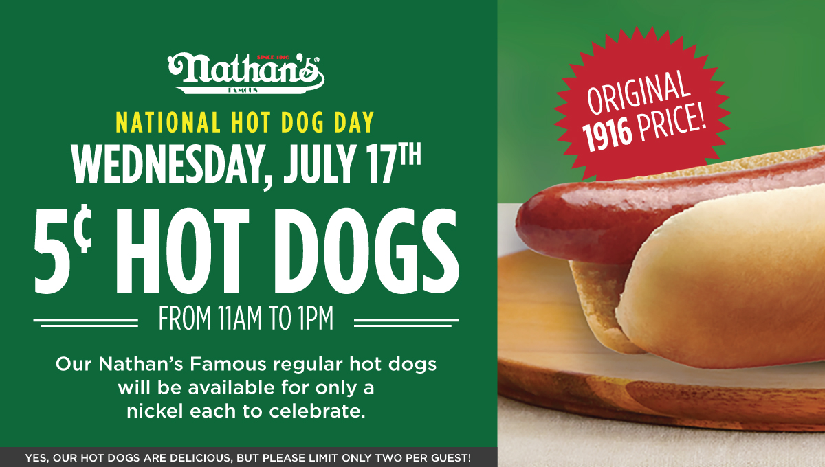 National Hot Dog Day celebration at Showcase Cinemas - Showcase Cinemas ...