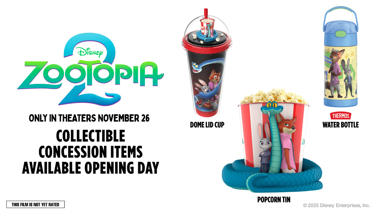 Zootopia 2 concession items at Showcase Cinemas — Showcase Cinemas - US