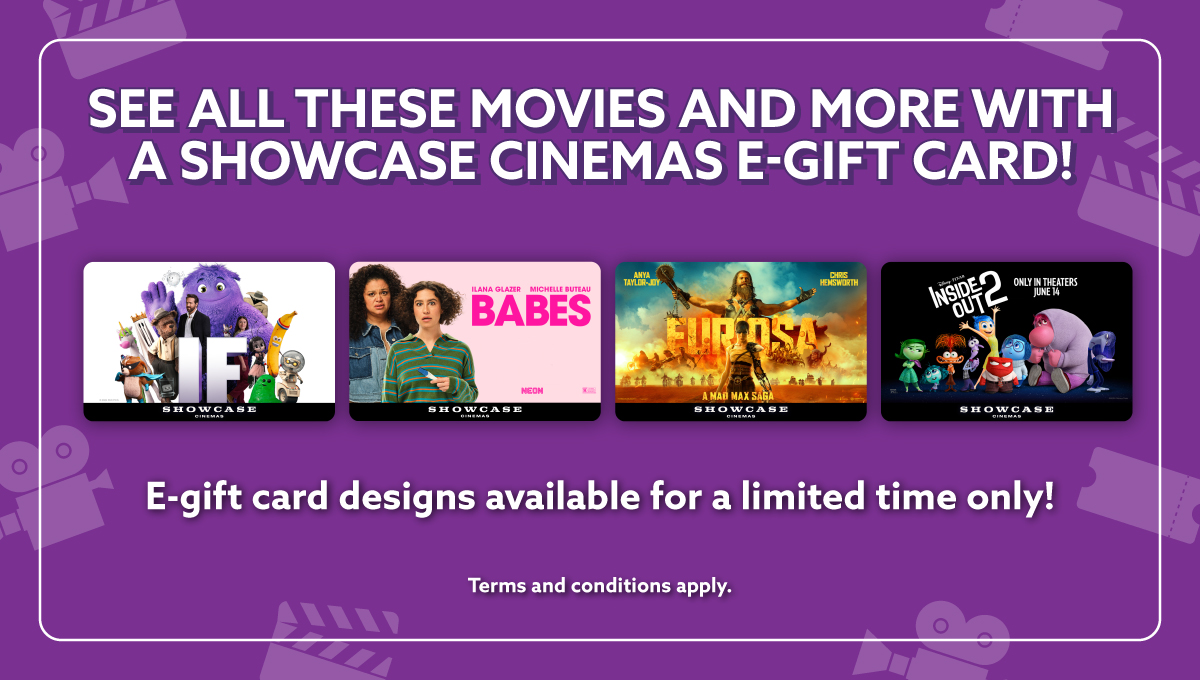Gift Cards for Movies @ Showcase Cinemas - Showcase Cinemas - US