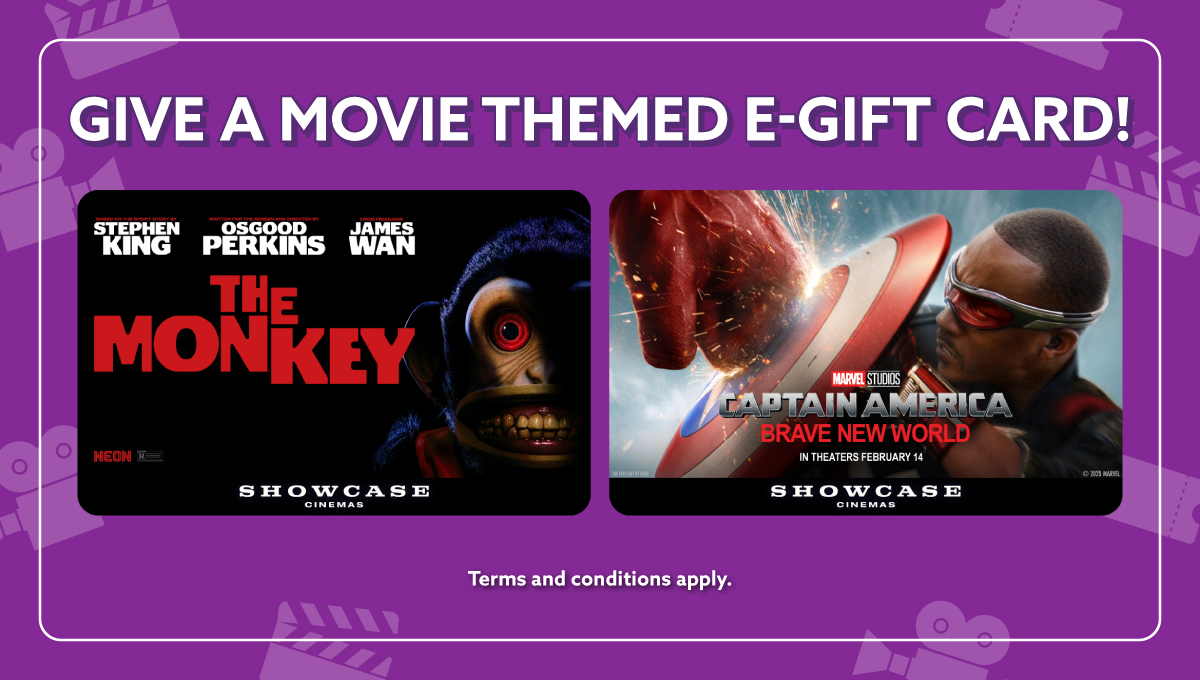 Gift Cards for Movies at Showcase Cinemas - Showcase Cinemas - US