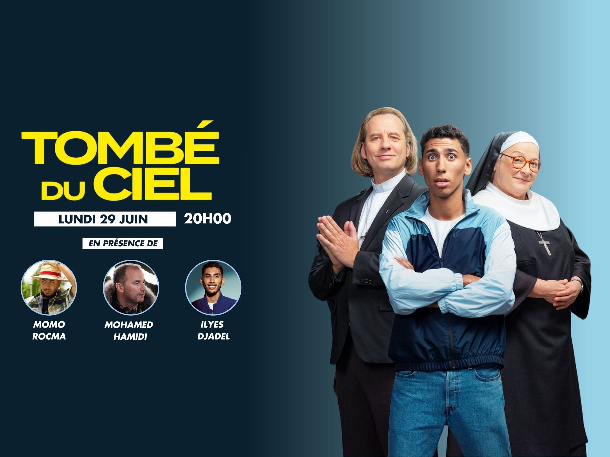 Avant-Première du Film Tombé du Ciel — CGR
