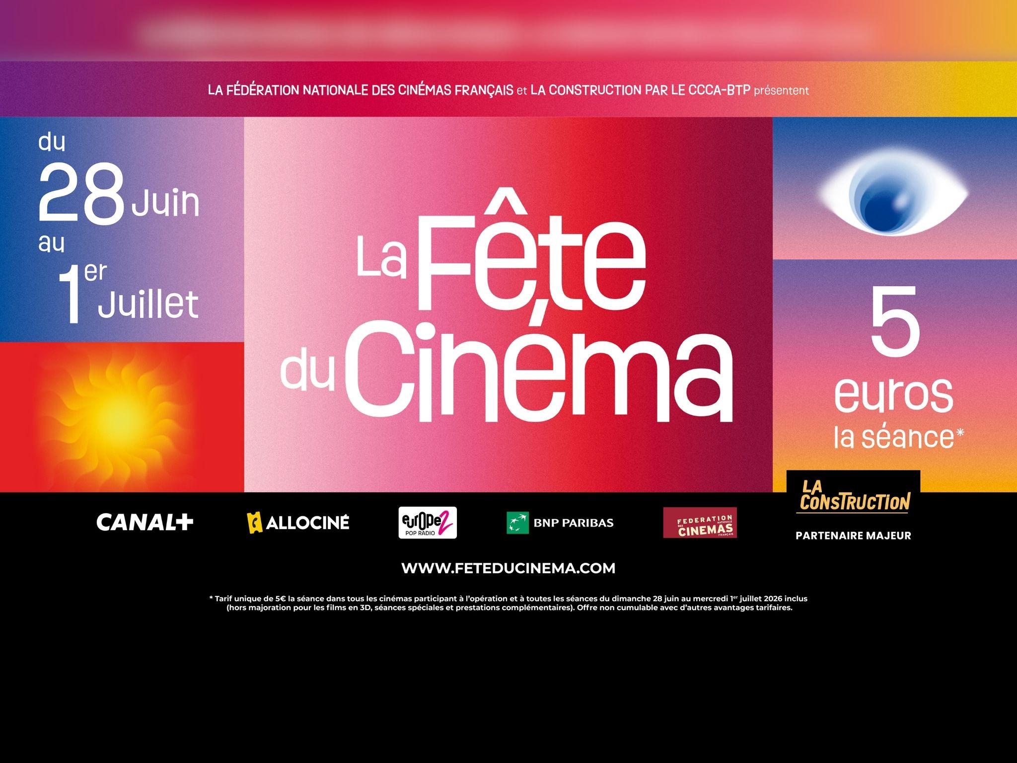 La Fête du Cinéma 2026 — CGR