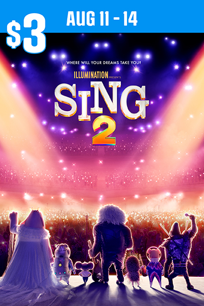 Sing 2 Showtimes & Tickets — MJR Theatres