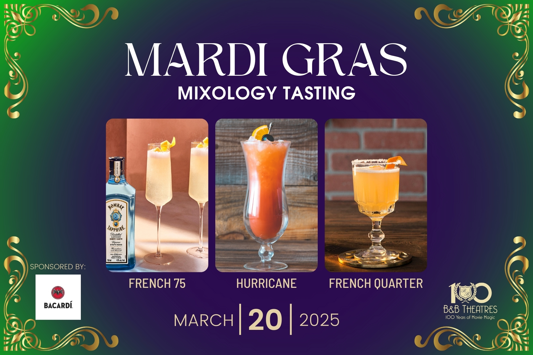 Mixology Event at B&B Theatres Wesley Chapel - B & B Theatres