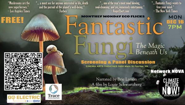 Fantastic Fungi | Mon Dec 16 — Cinema Arts Theatre