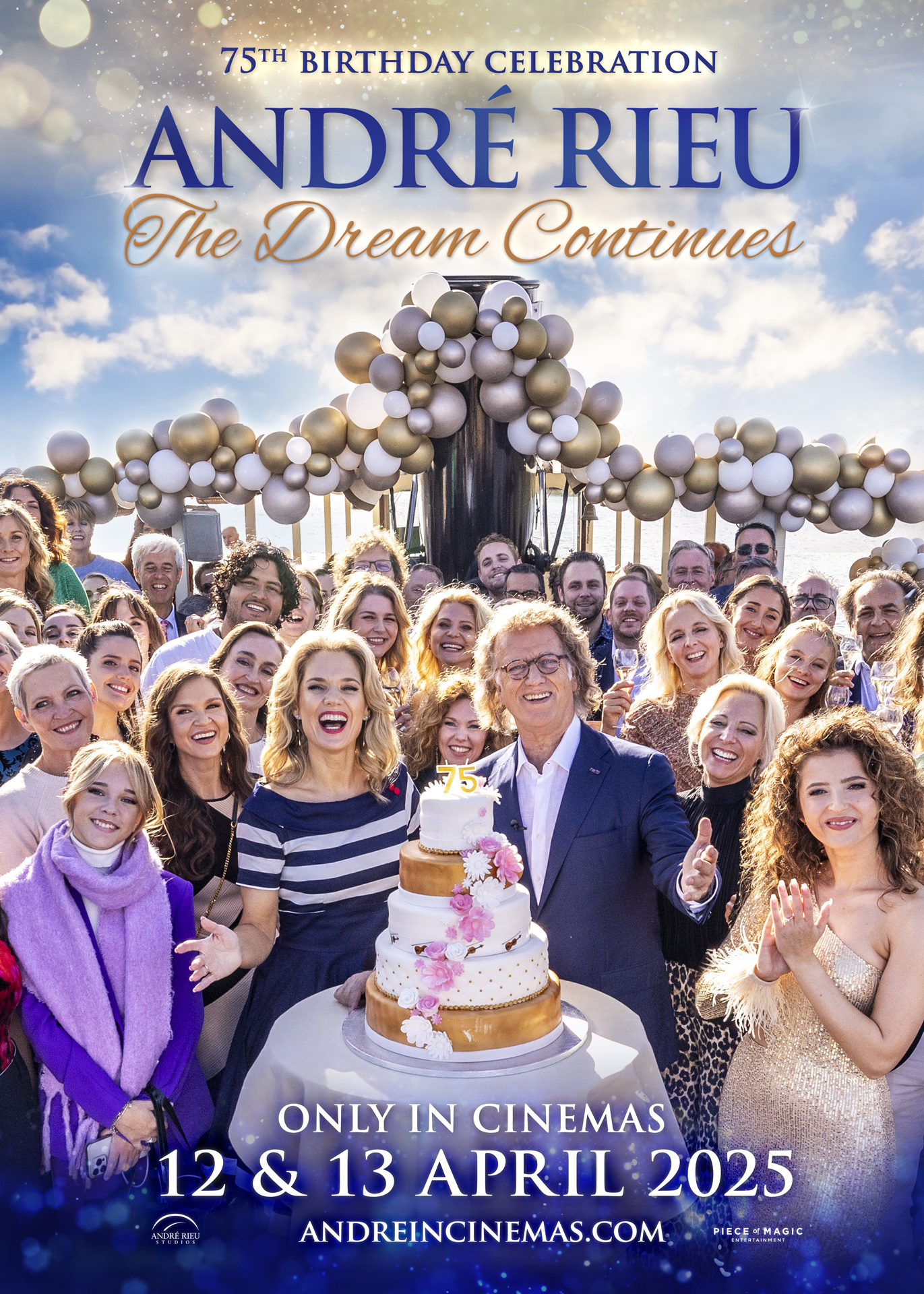 André Rieu's 75th Birthday Celebration: The Dream Continues Showtimes ...